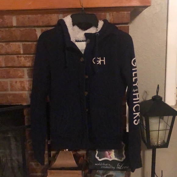 Gilly Hicks | Jackets & Coats | Vintage Gilly Hicks Sherpa Jacket ...